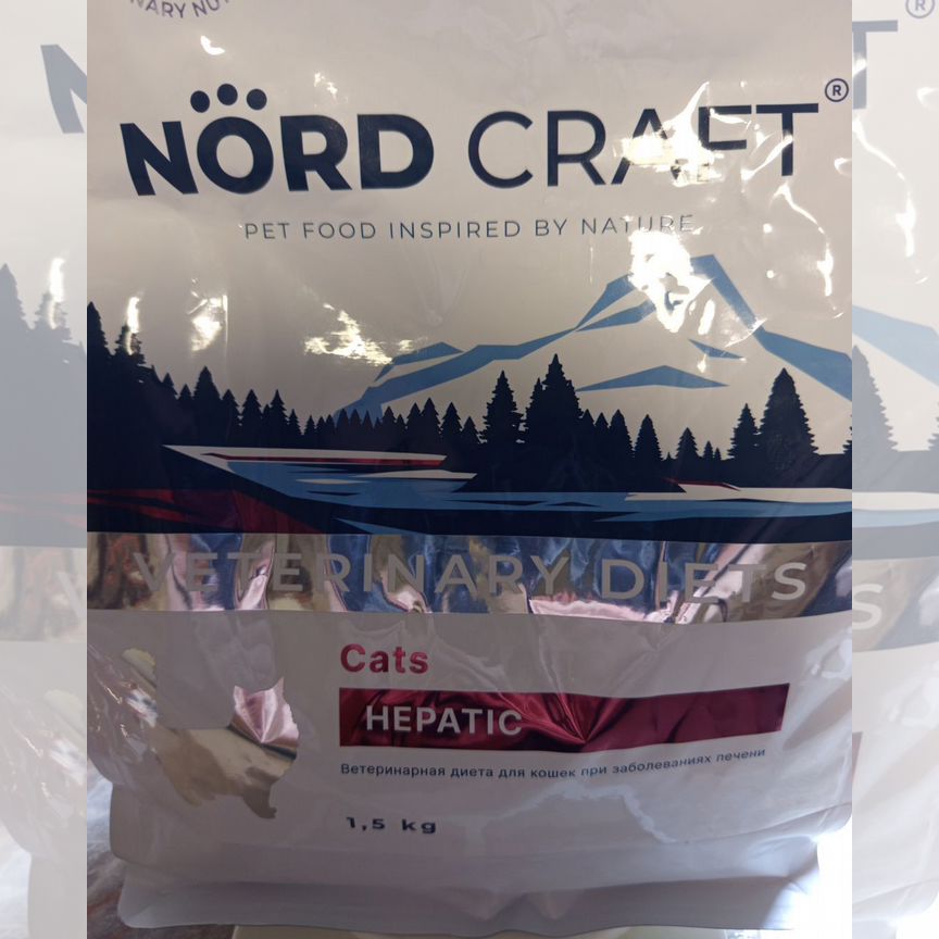 Корм для кошек Nord hepatic