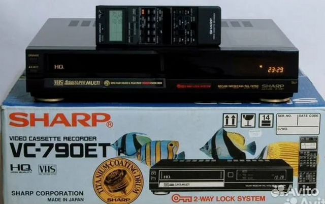Sharp VC-790ET видеомагнитафон купить в Кемерово | Электроника | Авито