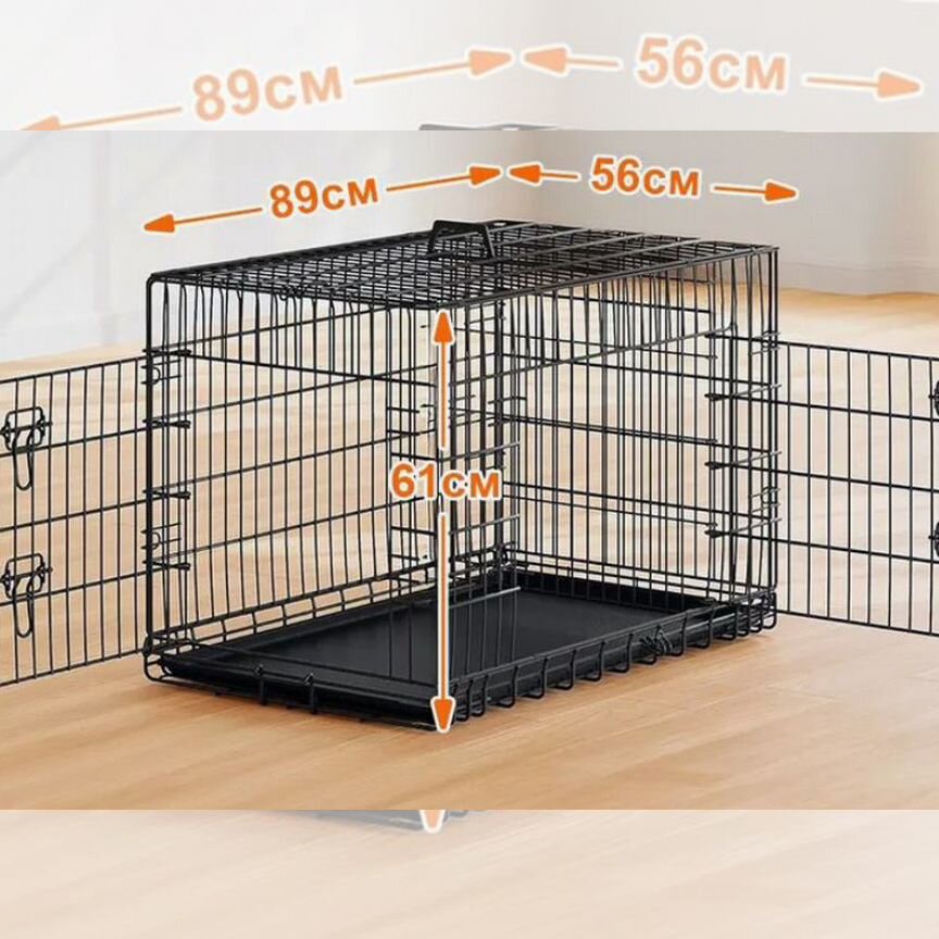 Клетка для кошек и мелких собак