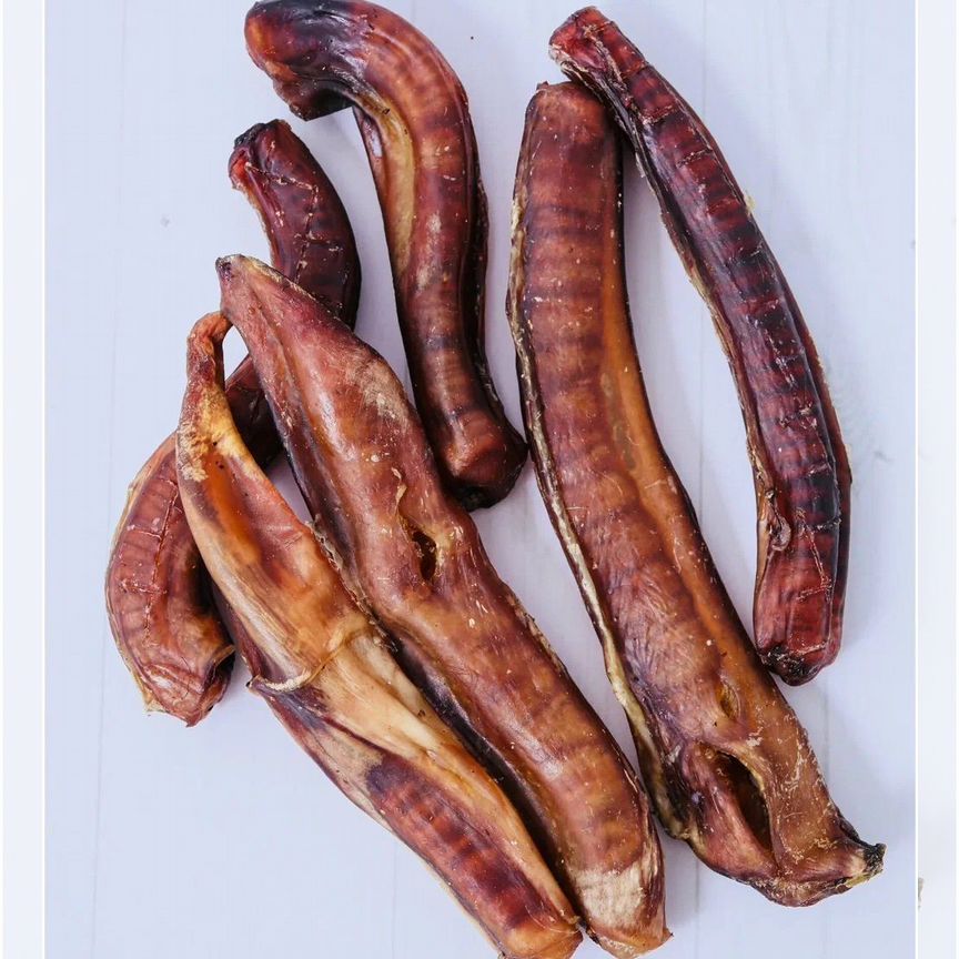 Сушеный бычий корень для собак 4-5 шт в упаковке