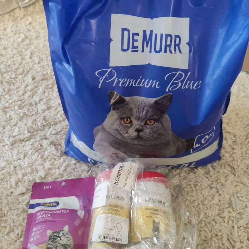 Туалет/ликвидатор запаха для кошек