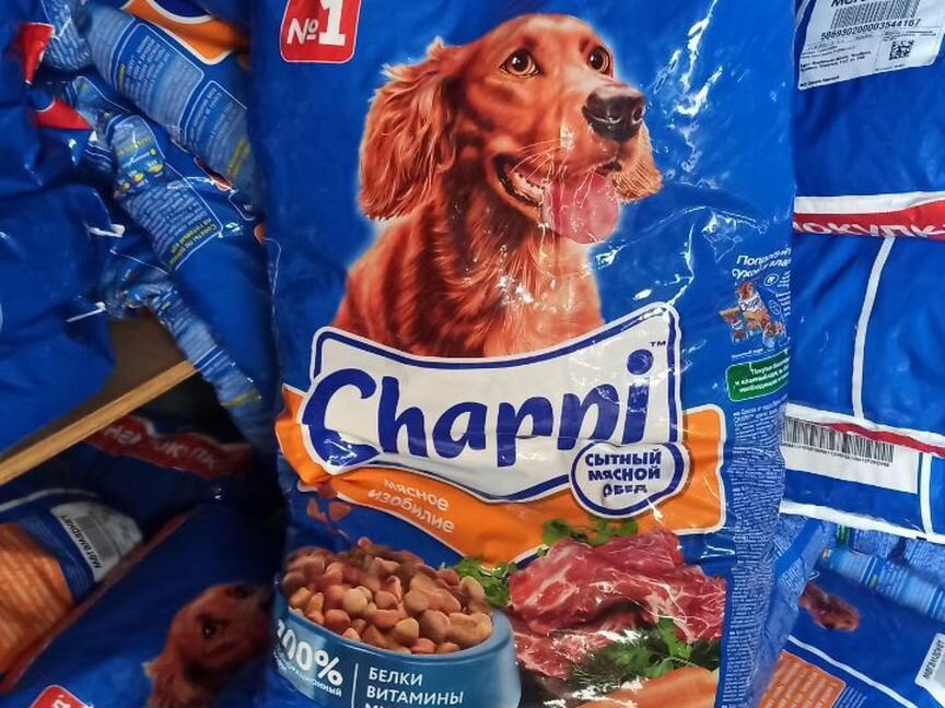 Собачий корм чаппи