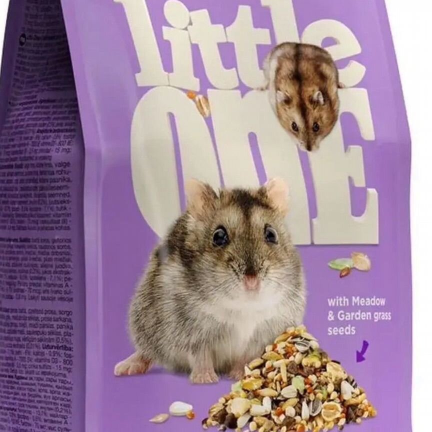 Корм для джунгарских хомяков