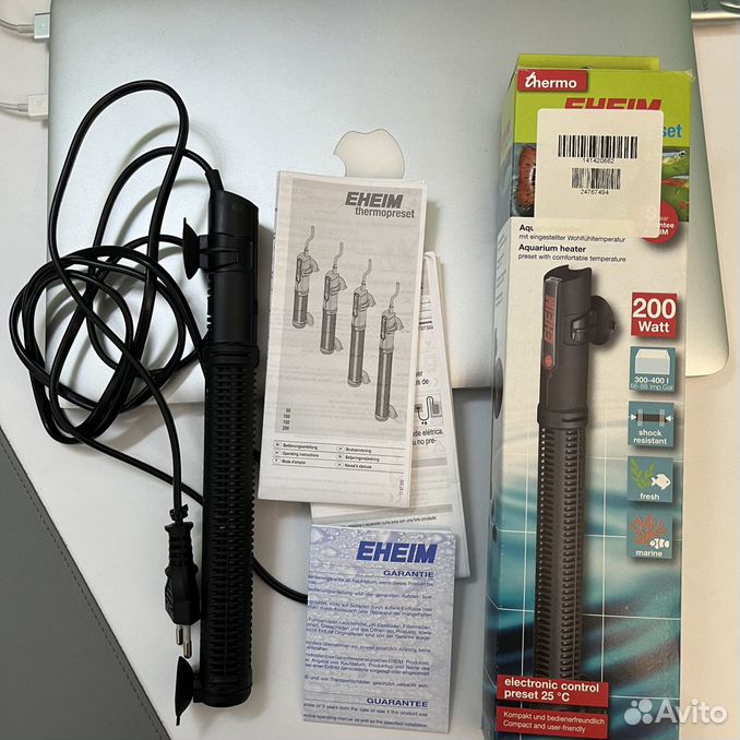 Нагреватель Eheim Thermopreset 200 Вт 300 – 450 л