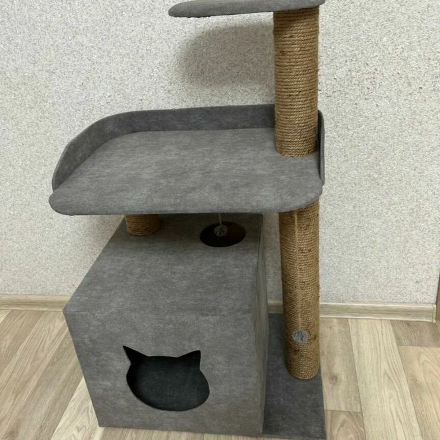 Когтеточка домик для кошки