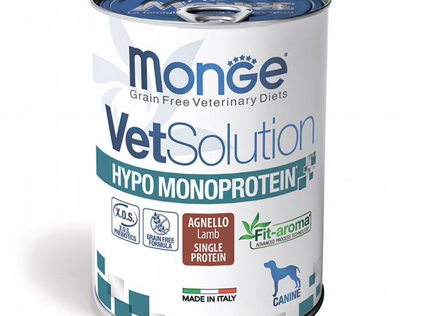 Консервы Monge VetSolution Dog Hypo тунец 400 г