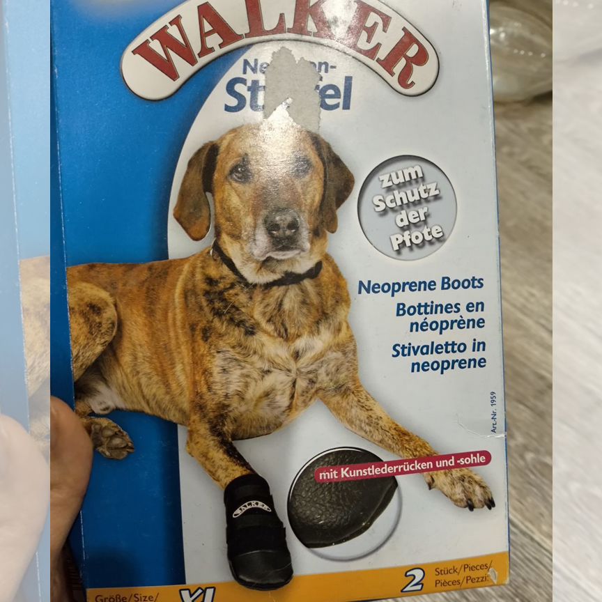 Ботинки для собак средних пород