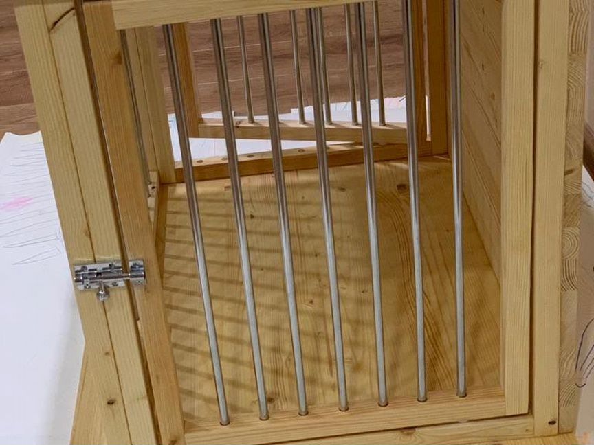 Клетка вольер для собак 800/600/650 (экопродукт)