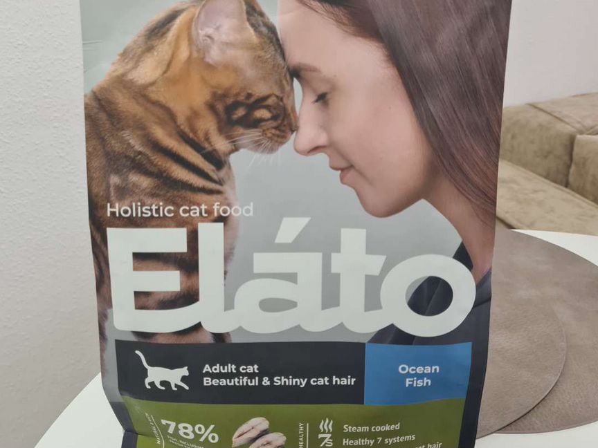 Сухой корм для кошек Elato