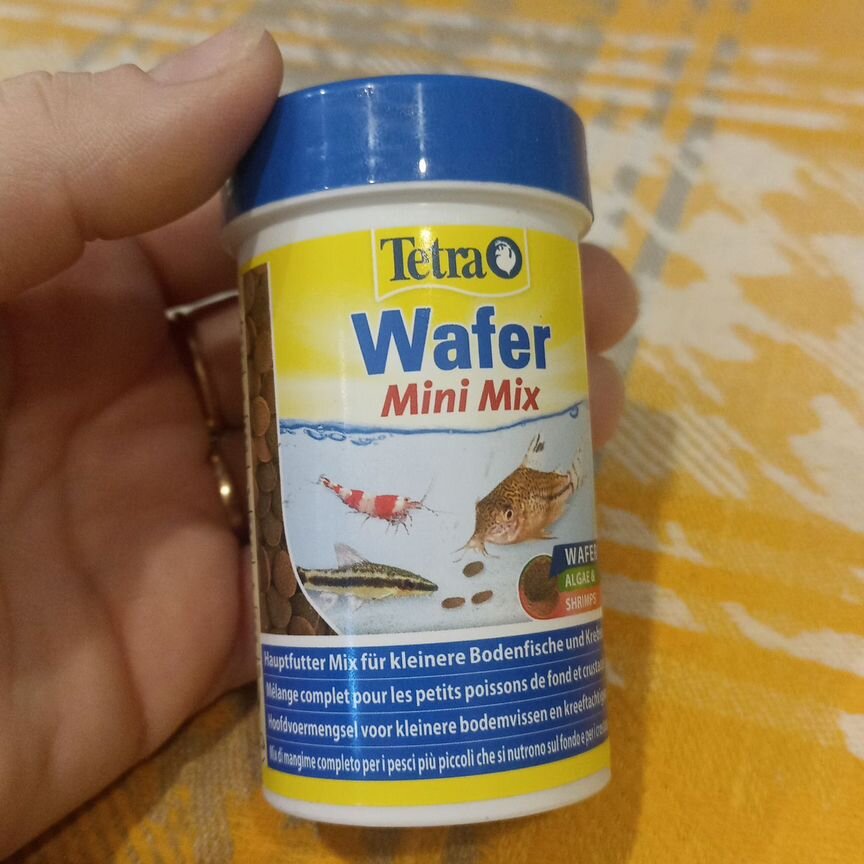 Корм для донных рыб и ракообразных