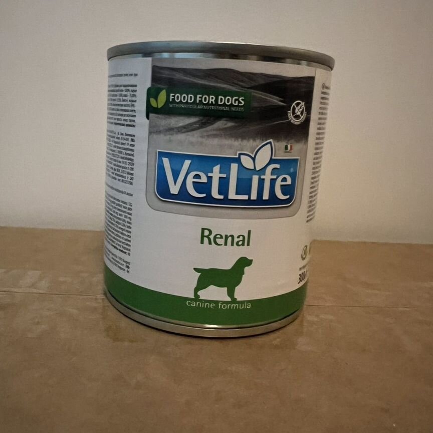Корм для собак vet life renal / gastrointestinal