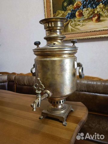 Самовар дровяной, угольный старинный купить в Курчатове | Хобби и отдых ...