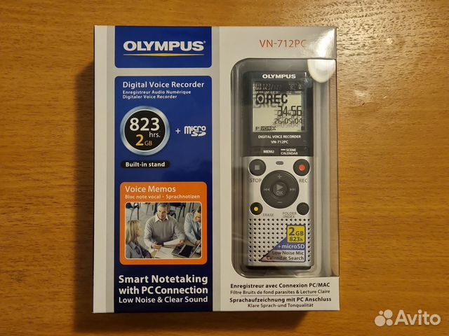 Диктофон Olympus VN-712PC купить в Санкт-Петербурге | Электроника | Авито