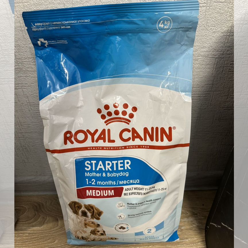 Корм для собак royal canin medium starter