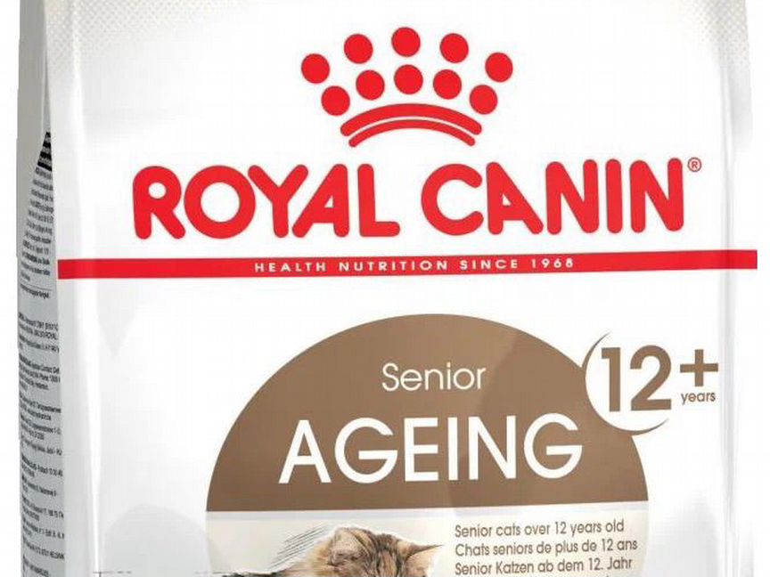 Корм для кошек royal canin Ageing 12+ 2кг