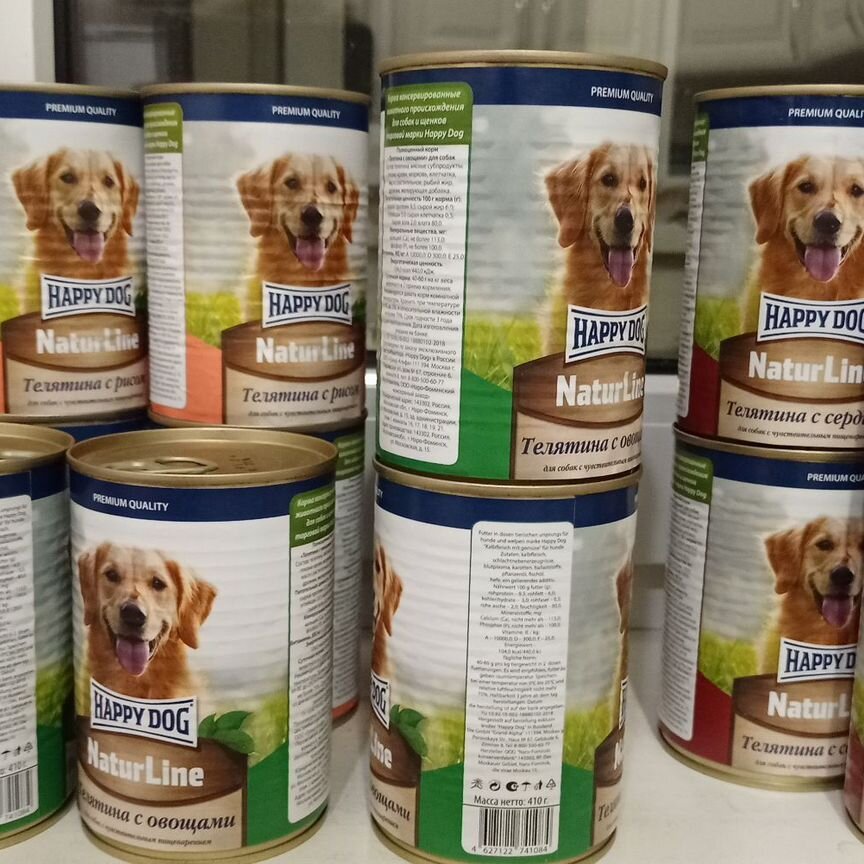 Happy Dog корм для собак консервы