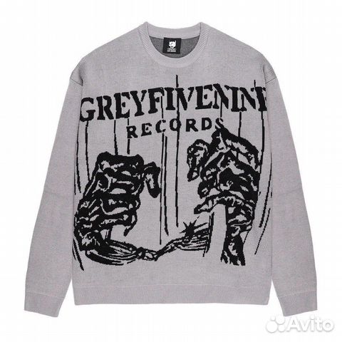 Suicideboys - G59 Doin Time Knit Sweater (Grey) купить в Москве ...