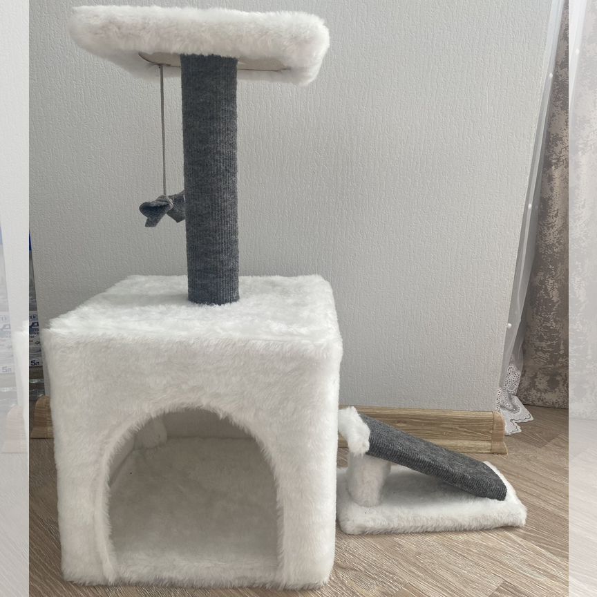 Когтеточка домик для кошки