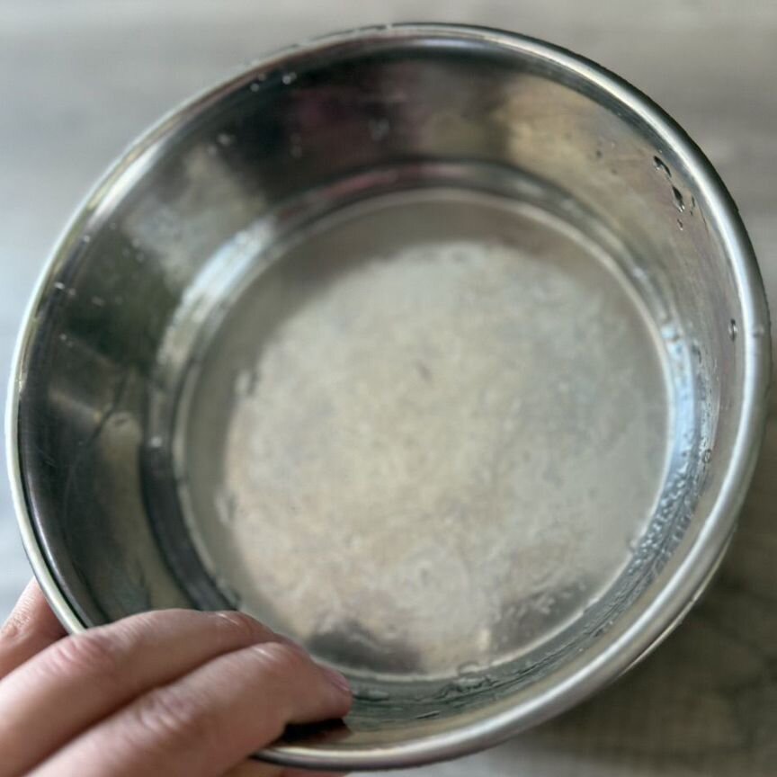 Миска для животных металлическая