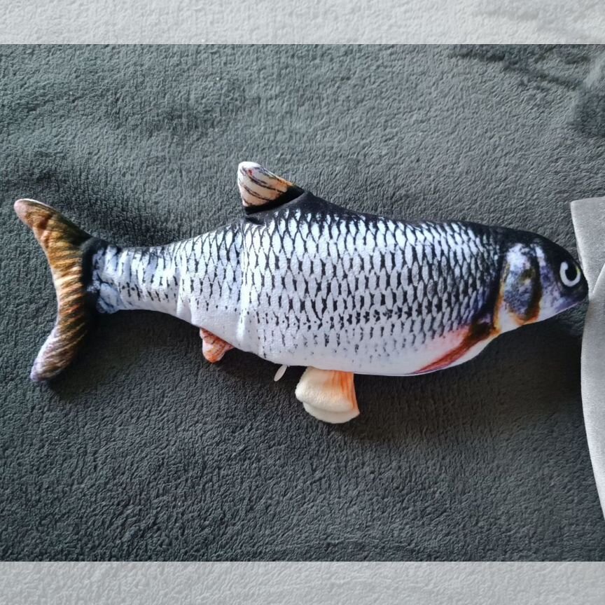 Интерактивная игрушка Рыбка для кошек, дразнилка