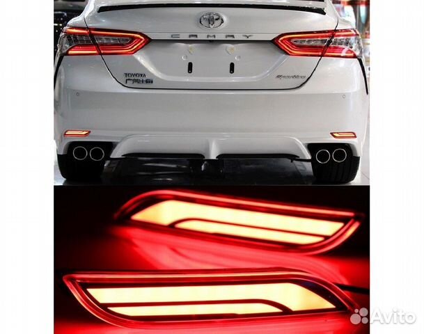 LED Катафоты заднего бампера Toyota Camry V70 купить в Казани TOYOTA ...