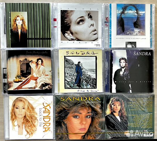 Музыкальные CD диски Sandra дискография купить в Москве с доставкой ...