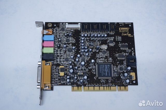 Звуковая карта Creative Sound Blaster Live 5.1 - S купить в Москве с ...