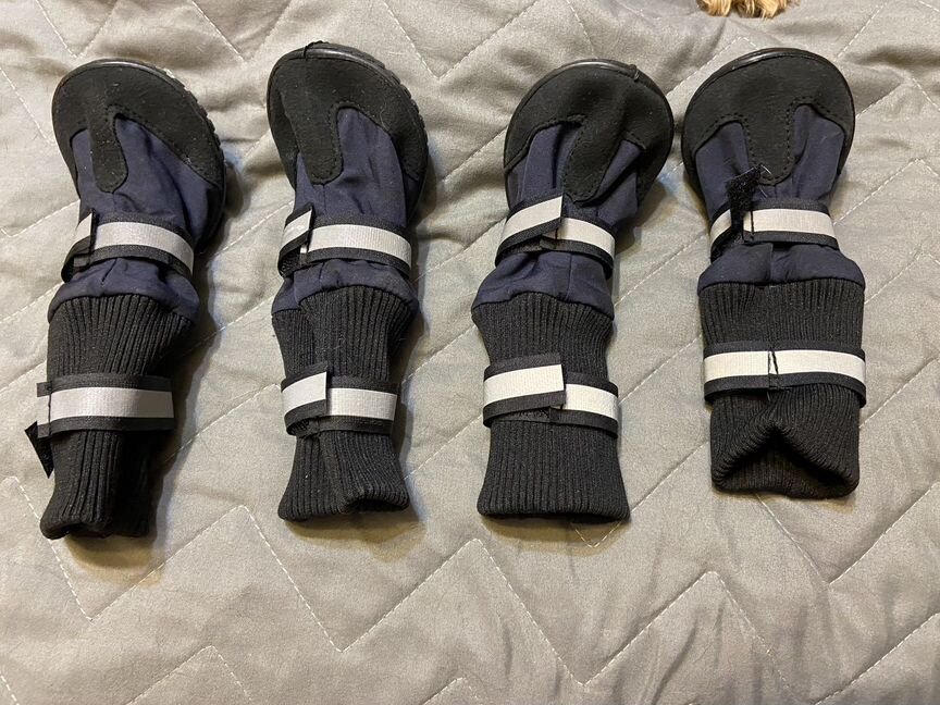 Ботинки rungo на липучках синие высокие размер L