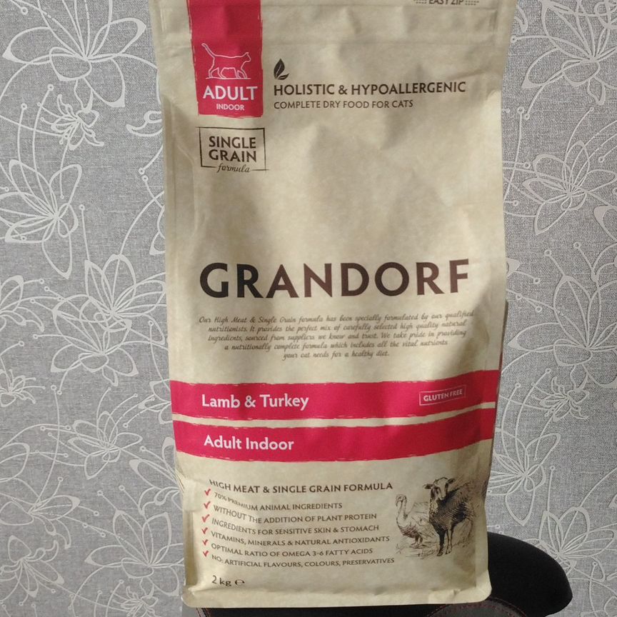 Сухой корм для кошек грандорф