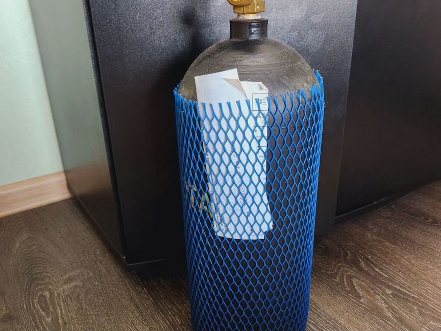 Баллон со2 для аквариума 4л