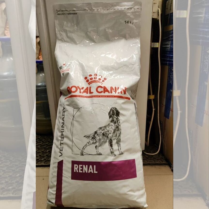Корм для собак royal canin renal 14 кг