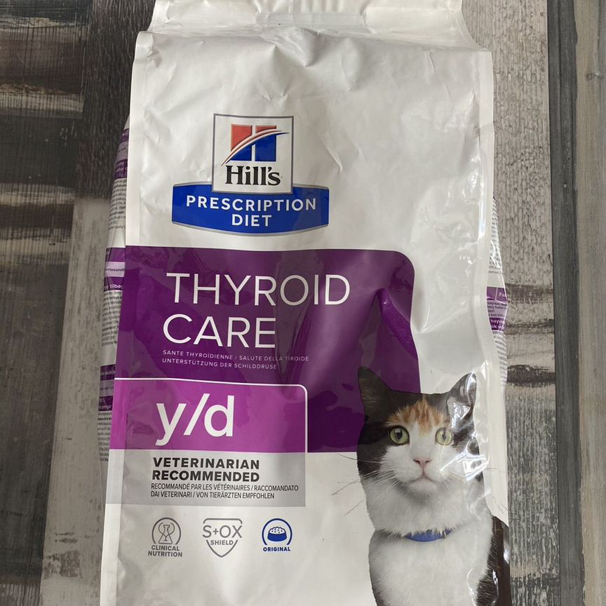 Корм для кошек hills thyroid care y/d