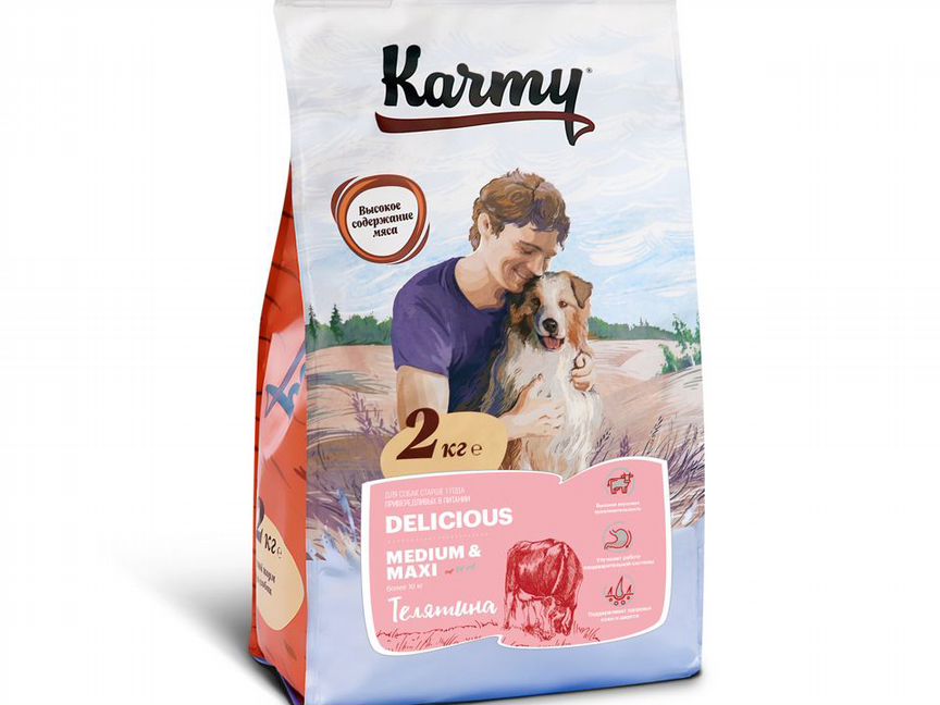 Karmy Карми для собак с телятиной 14 кг