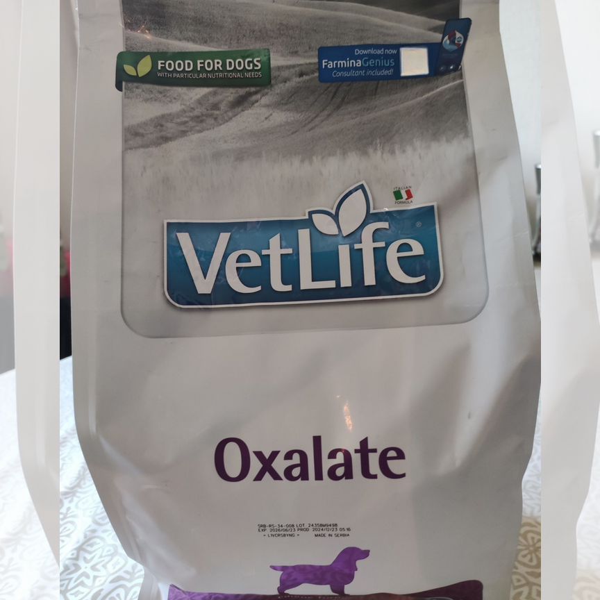 Корм Farmina Vet Life Oxalate