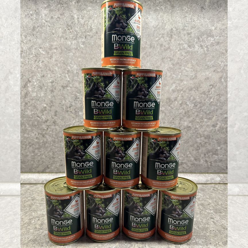 Влажный корм щенков monge (монж) BWild Grain free