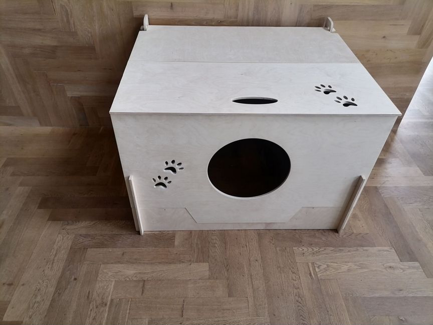 Домик для кошки "Мейн-кун" родильный