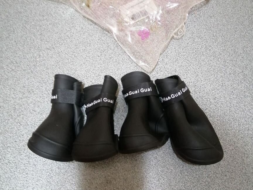 Резиновые сапоги для собаки