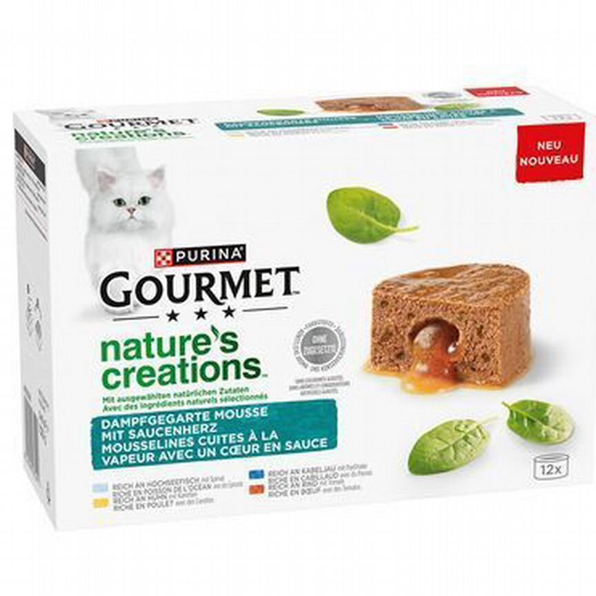 Корм для кошек gourmet