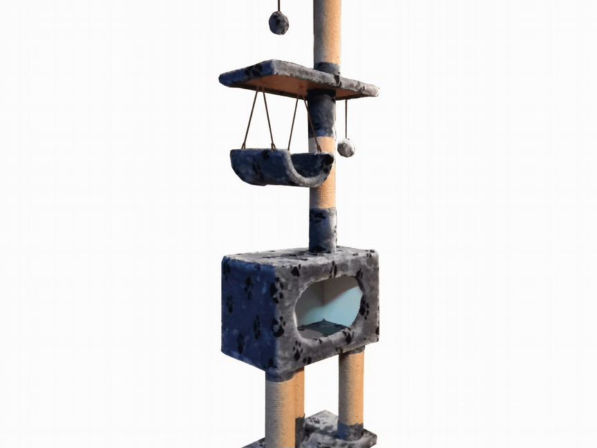 Домик для кошки с когтеточками