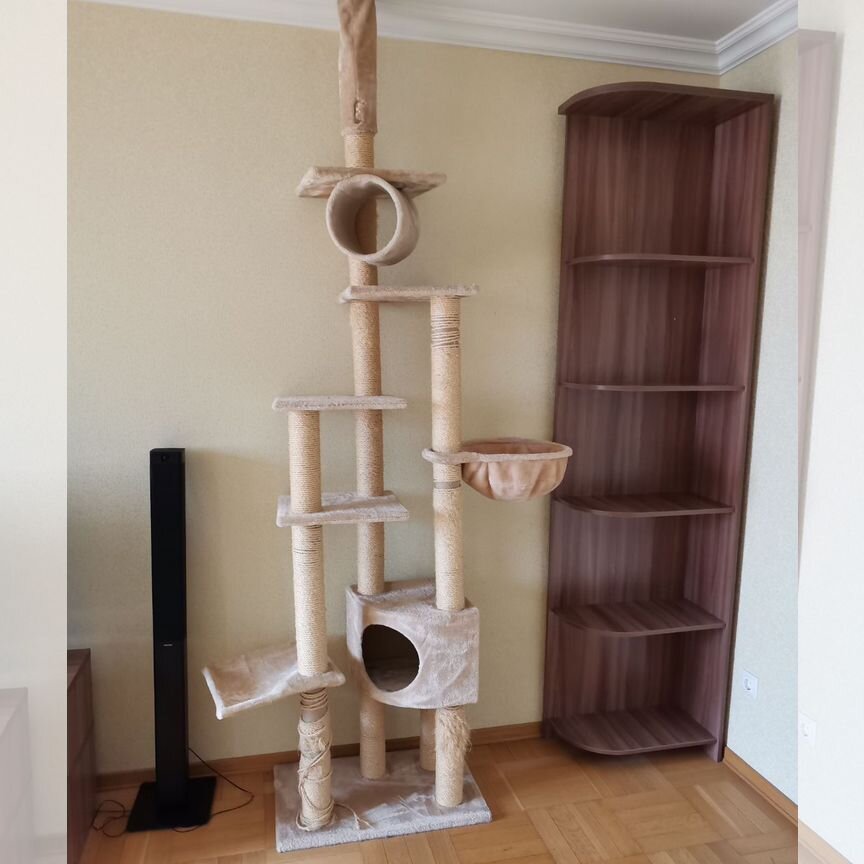 Когтеточка домик для кошки