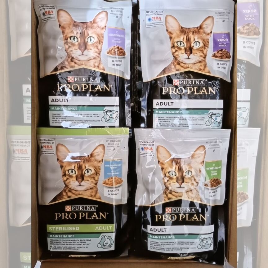 Корм для кошек Purina pro plan