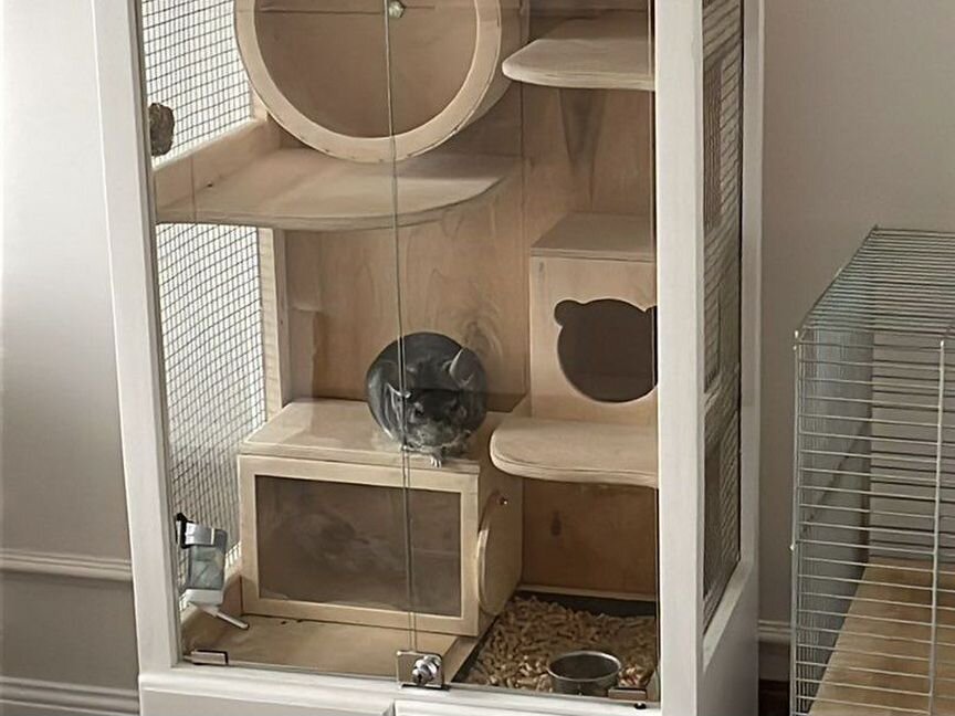 Коетка, витрина для шиншилл, дегу, крыс, ласак