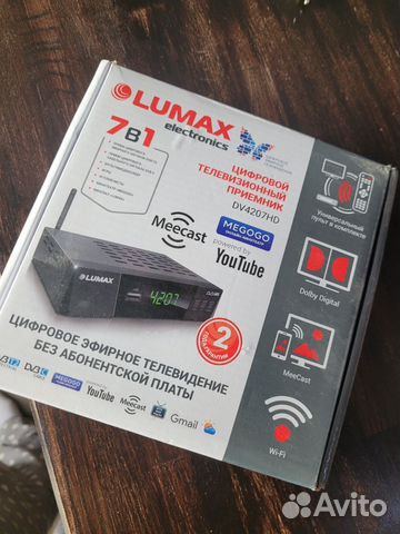 Тв приставка lumax dv4207hd купить в Уфе | Электроника | Авито