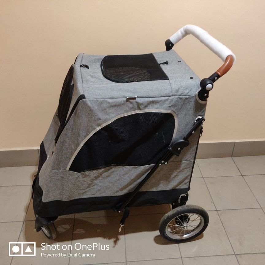 Коляска прогулочная для собак XXL Bello новая