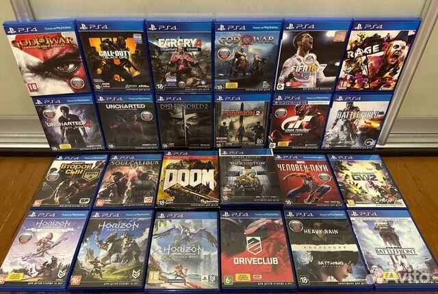 Игры для Sony playstation 4 купить в Мурманске | Электроника | Авито