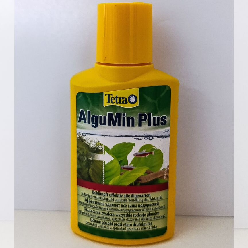 Tetra AlguMin Plus, средство против водорослей