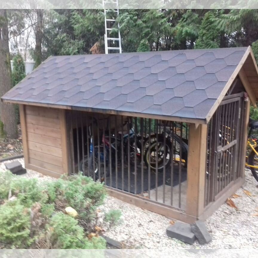 Вольер для собак уличный утепленный