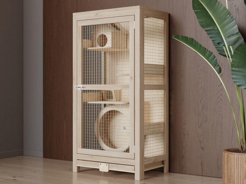 Клетка Витрина для шиншилл дегу хорька грызунов