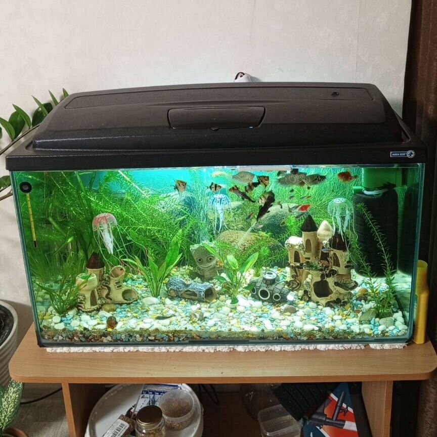 Аквариум с тумбой 120 литров