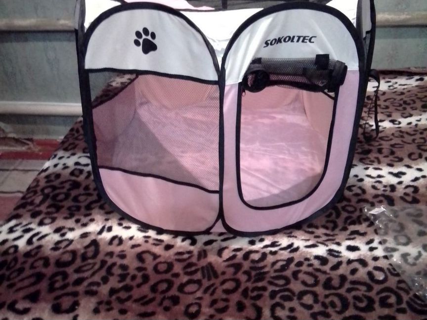 Вольер для кошки с котятами